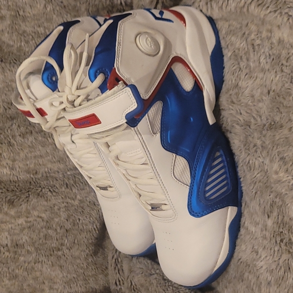 Reebok | Shoes | Ds 205 Atr The Pump Iverson Sz 95white Royal Red ...